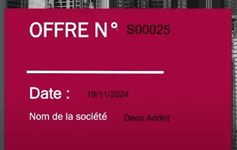 Personnalisation des devis PDF dans Odoo V18